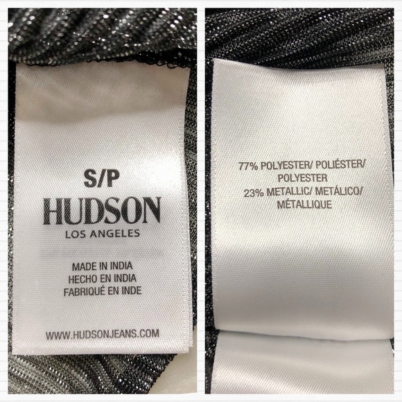 Hudson Jeans | Tops | New Hudson Metallic Grey Sheer Tank Top | Poshmark